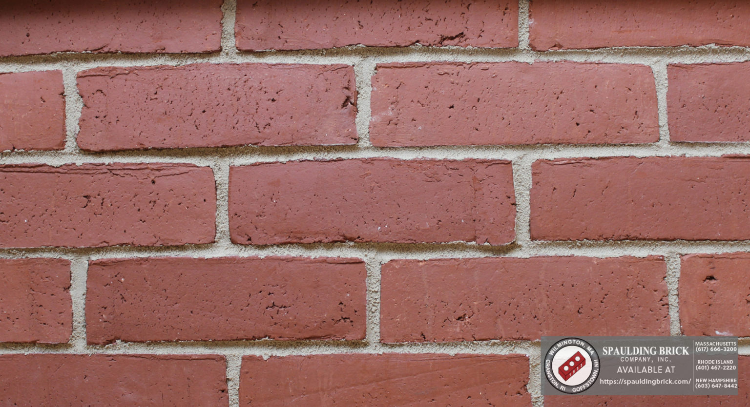 Morin Colony Red Waterstruck - Spaulding Brick