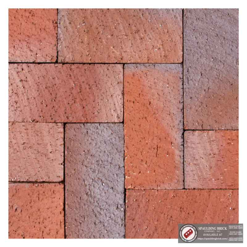 Pacific Clay Common Red Flashed - Spaulding Brick