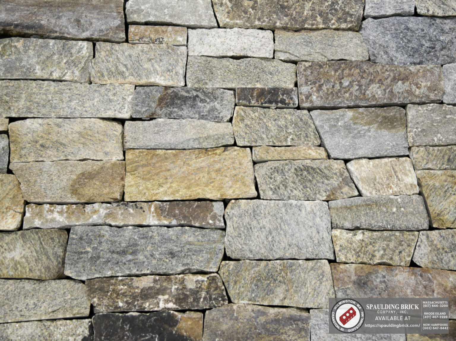 Fieldstone Veneer Connecticut Tan Ledgestone - Spaulding Brick