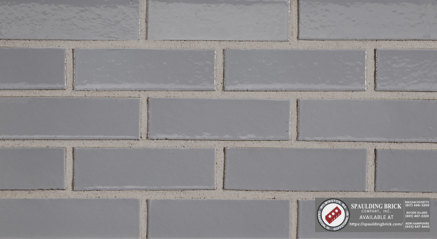 Belden Brick Dolphin Gray Glazed - Spaulding Brick