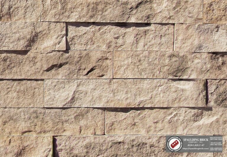Coronado Stone 3" Split Limestone Genoa Sands - Spaulding Brick