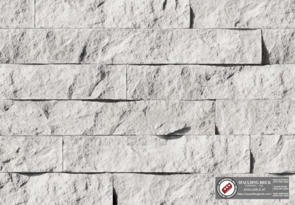 Coronado Stone 3" Split Limestone White - Spaulding Brick