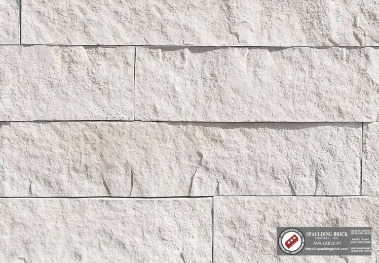 Coronado Stone 6" Split Limestone White - Spaulding Brick
